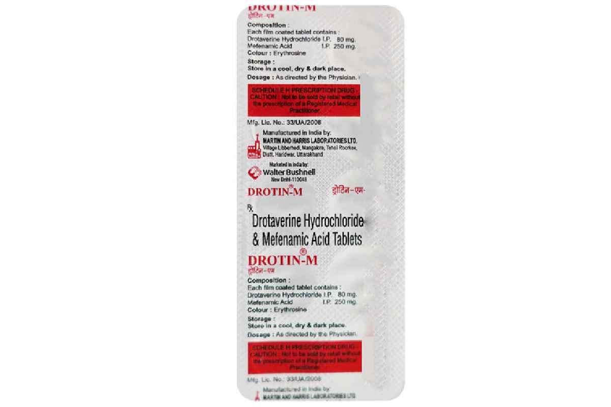 Drotin M Tablet Uses - Information and More