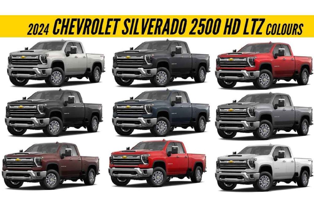 Chevy Silverado Colors: Svxllp_Gvvo= Graphite Truck Color